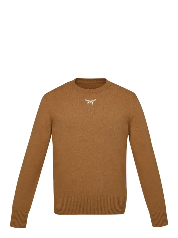 Mcm Laurel Knit Sweater - Cognac