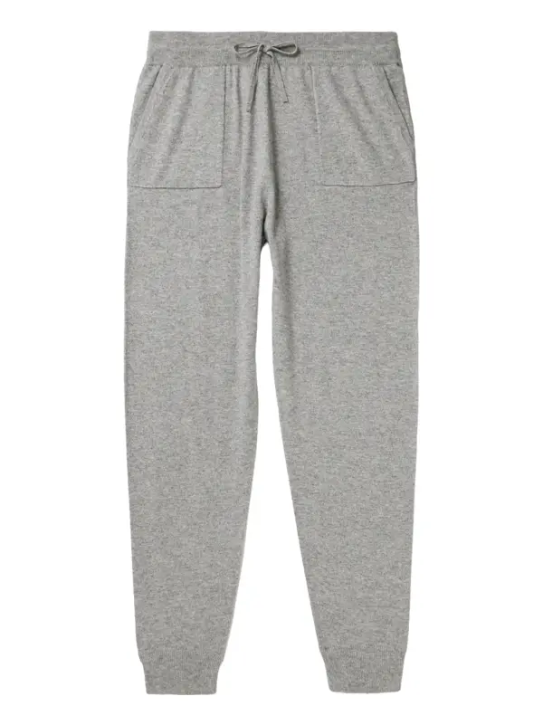 Mr P. Wool And Cashmere-blend Sweatpants - Gray