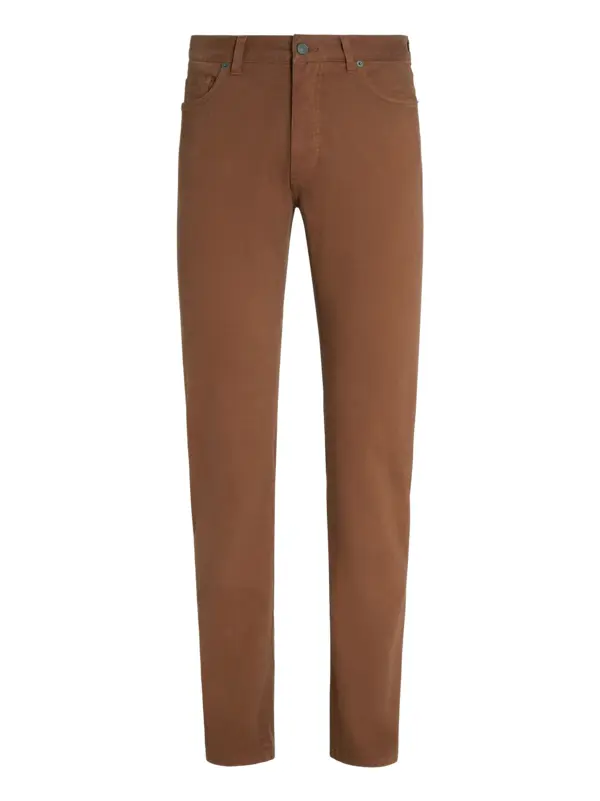 Zegna Roccia Straight-fit Jeans - Foliage