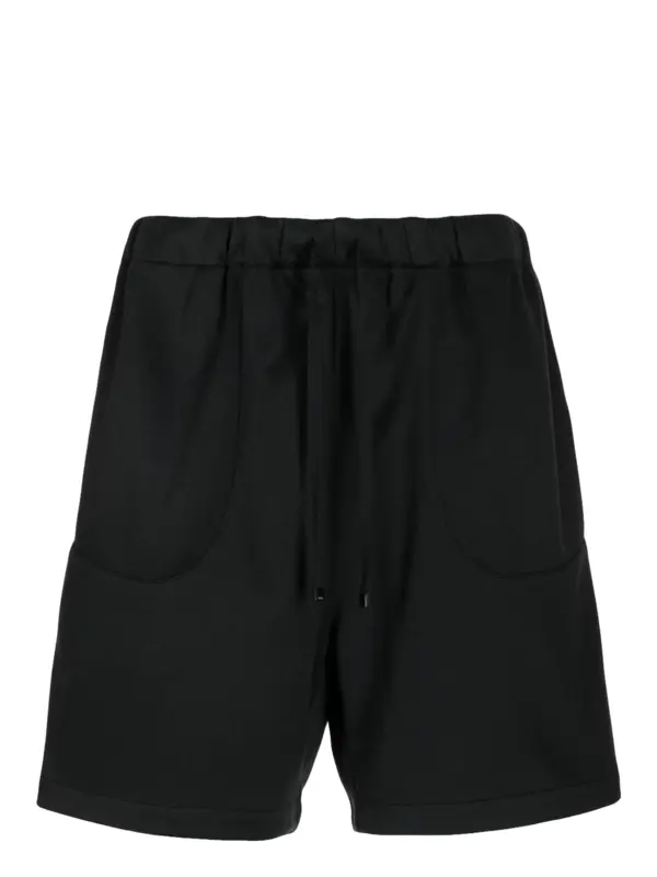 OFF DUTY Logo-embroidered Track Shorts - Black