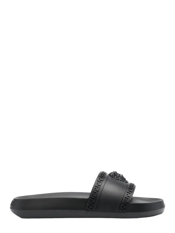 Versace Palazzo Slides - Black