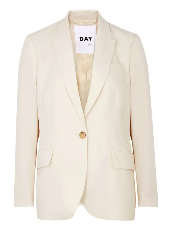 Day Birger Et Mikkelsen Hector Crepe Blazer - Ivory