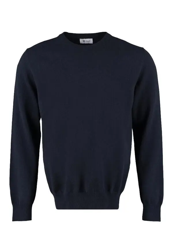 THE (ALPHABET) The Cashmere Sweater - Blue
