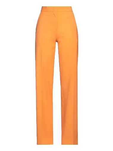 MSGM Pants In Virgin Wool And Elastane - Mandarin