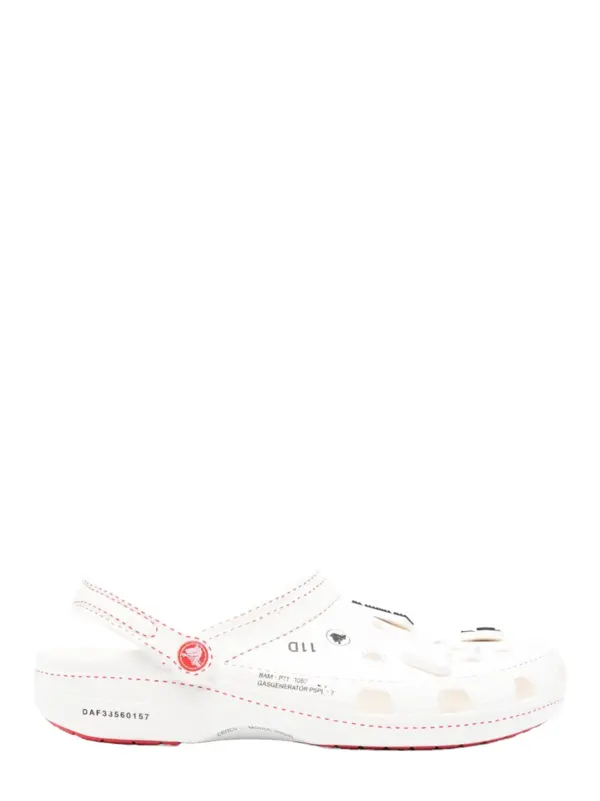 KANGHYUK X Perforated-design Slides - White