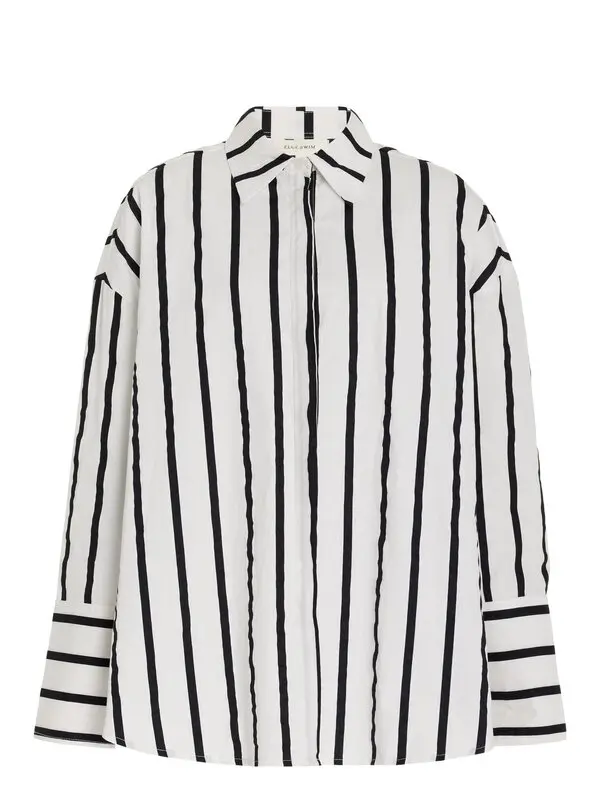 ELCE Cotton Poplin Reverie Shirt - Stripe