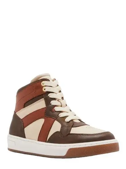 Steve Madden Krane High-top Sneakers - Brown Multi