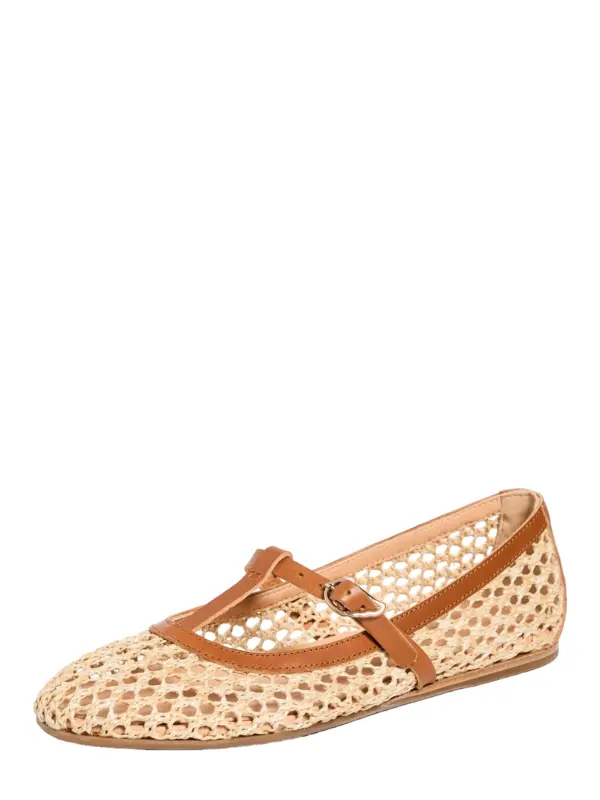 ANCIENT GREEK SANDALS Aerati Ballet Flats - Natural