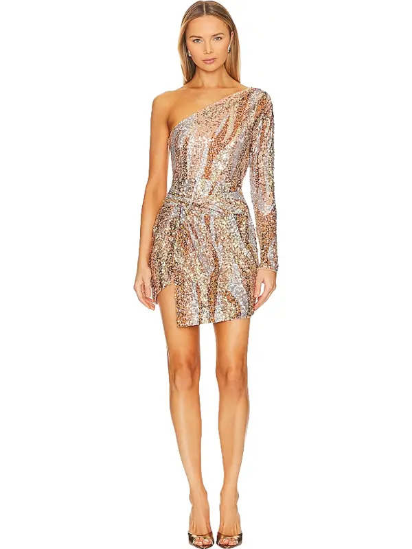 LOVERS AND FRIENDS Amaryllis Mini Dress - Stardust Multi