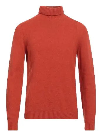 AVIGNON Turtleneck Wool And Polyamide Knit - Orange