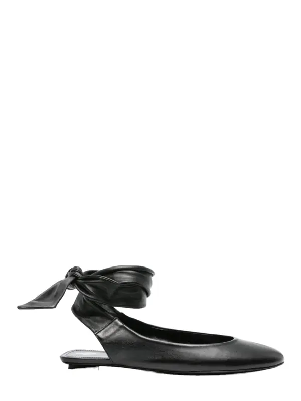 Attico Cloe Ballerinas - Black