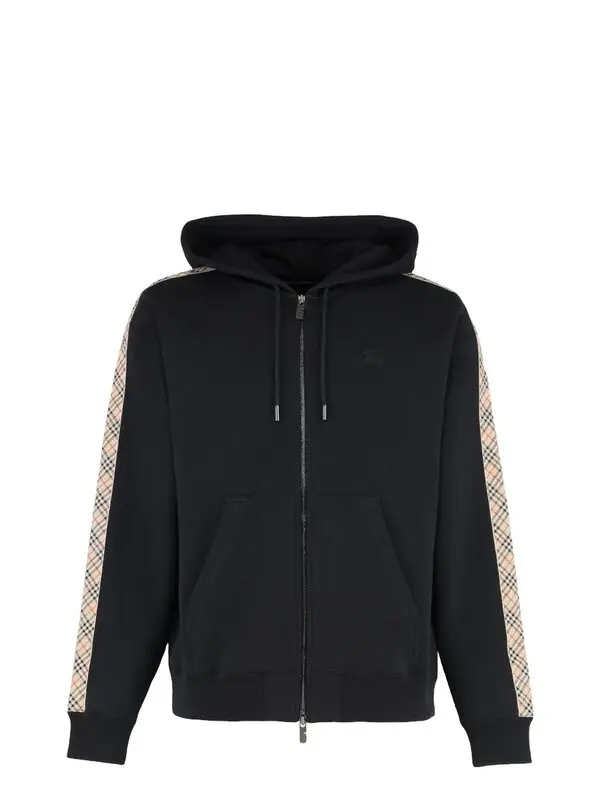 Burberry Full-zip Hoodie - Black