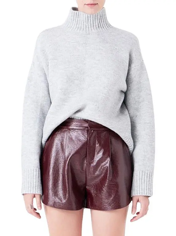 GREY LAB Turtleneck Sweater - Grey