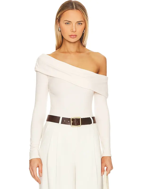 Astr The Label Lenore Bodysuit - Off White