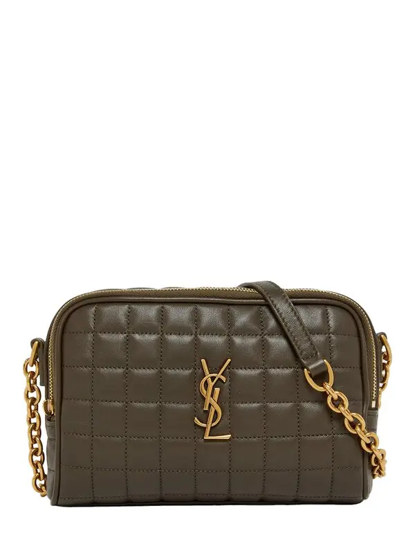 Saint Laurent Cassandre Mini Camera Bag - Light Musk