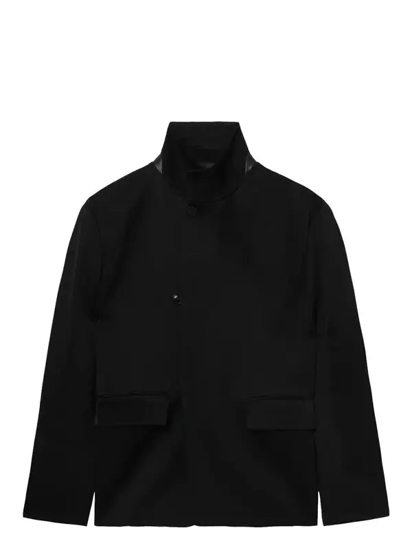 Amiri Stand-up Collar Blazer - Black