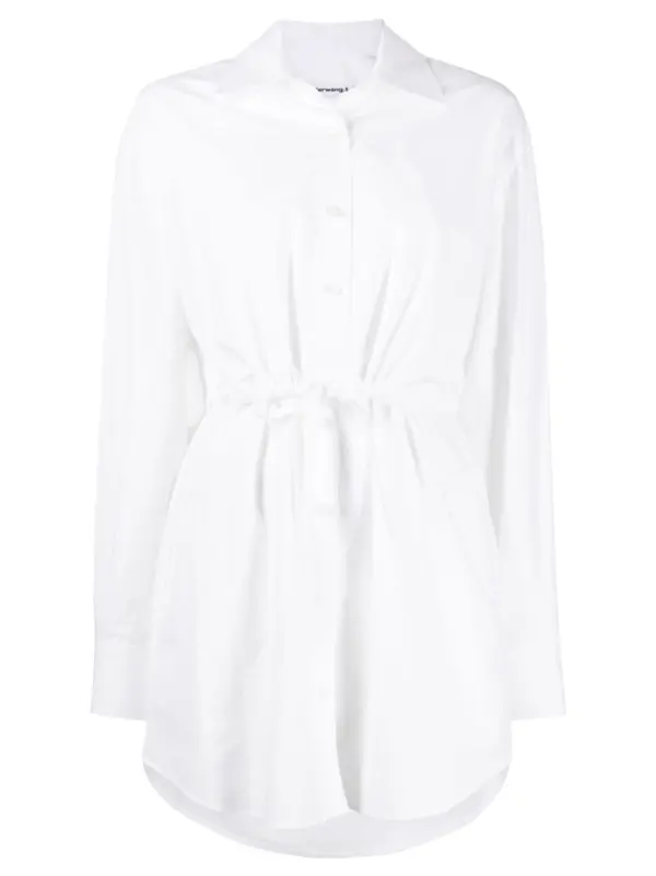 Alexander Wang Layered Shirtdress - White