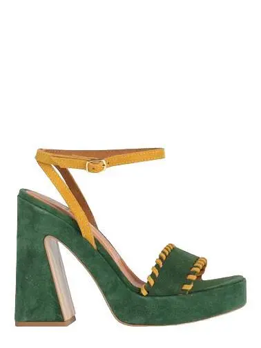 ISLO ISABELLA LORUSSO Leather Sandals - Green