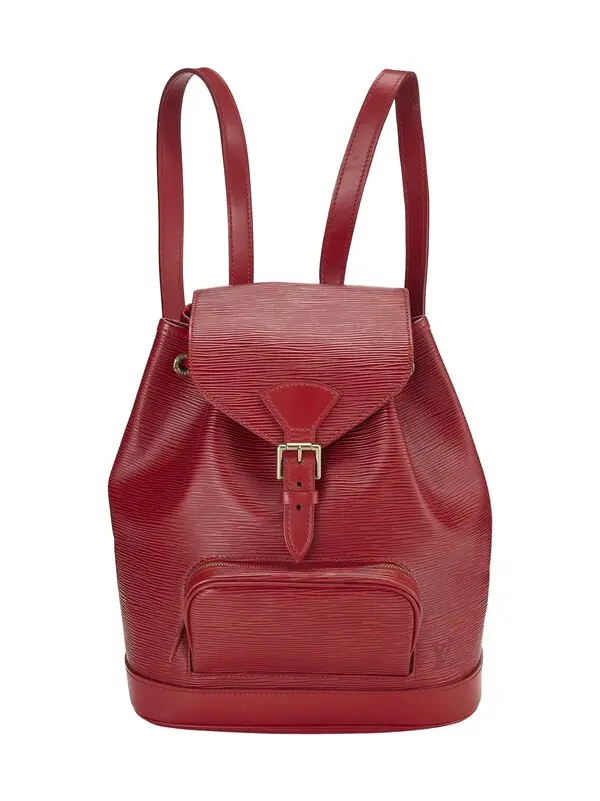 LOUIS VUITTON Epi Montsouris Mm - Red