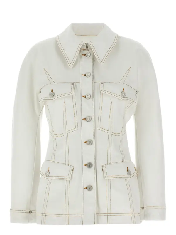 Givenchy Denim Jacket - White