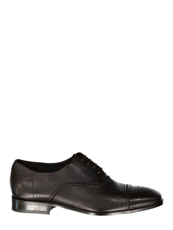 FERRAGAMO Lane Lace Up Derbies - Brown
