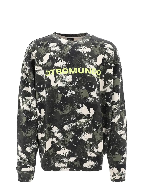 MARCELO BURLON C.OF MILAN HOME Otromundo Sweatshirt - Green