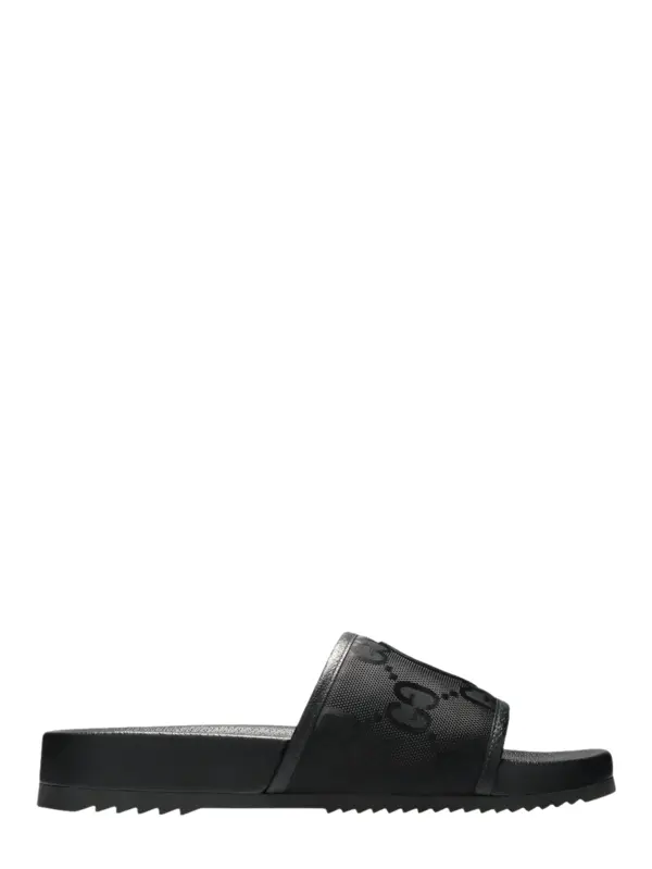 Gucci Off The Grid Gg Slide - Black
