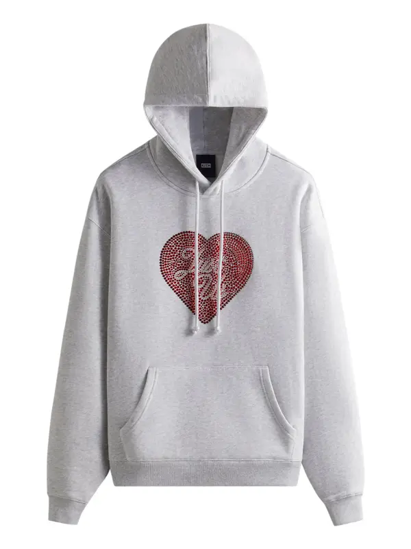 Kith Just Us Swarovski® Crystals Hoodie - Grey