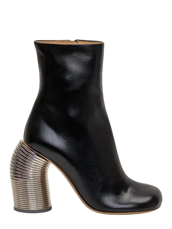 Off-White Silver Spring Boots - Black