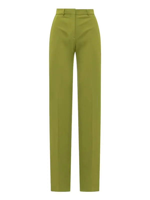 DEL CORE Cigarette Pants - Green