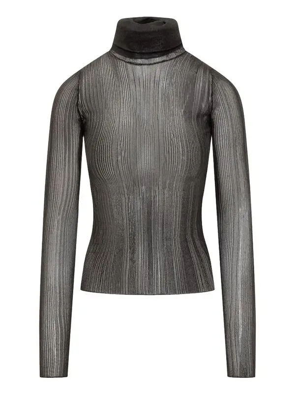 Givenchy Long-sleeved Jersey Top - Black