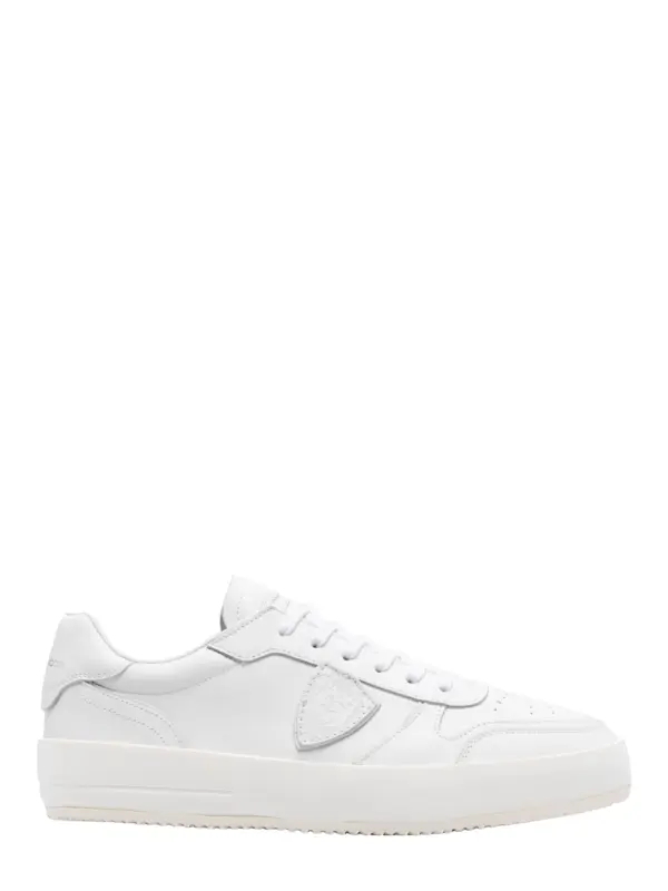 Philippe Model Leather Sneakers - White