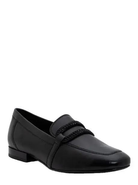 ARA Lynda Rhinestone Loafer - Black
