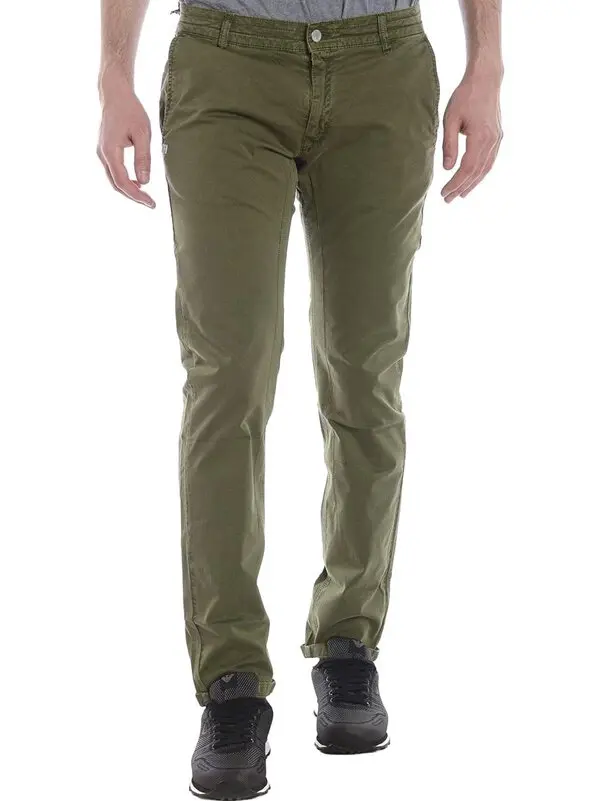 DANIELE ALESSANDRINI Trousers - Green