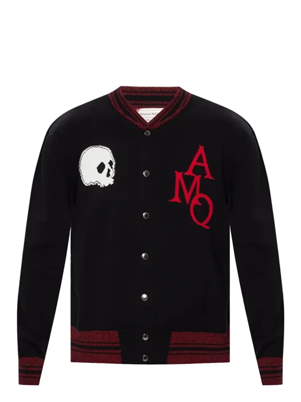 Alexander McQueen Knitted Cardigan - Black