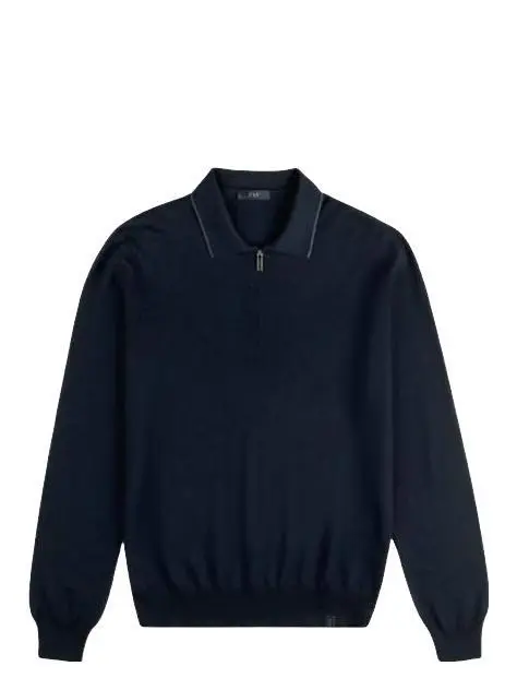 FAY Polo Neck Top - Multicolor
