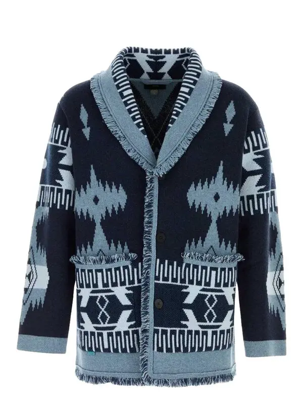 Alanui Embroidered Cashmere Cardigan - Printed