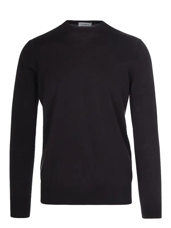 PAOLO PECORA Wool Sweater - Brown