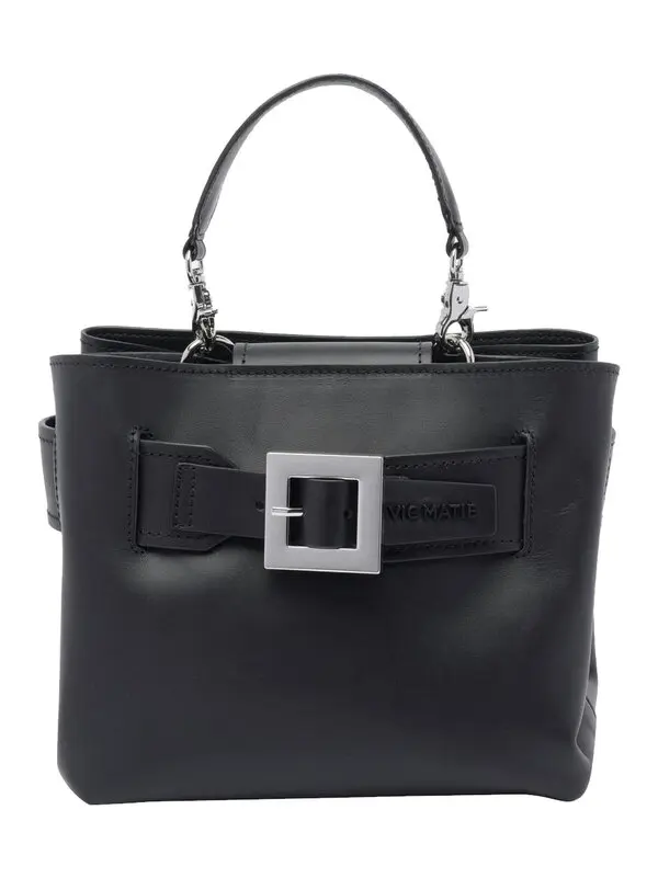 VIC MATIE Handbag With Removable Straps - Black