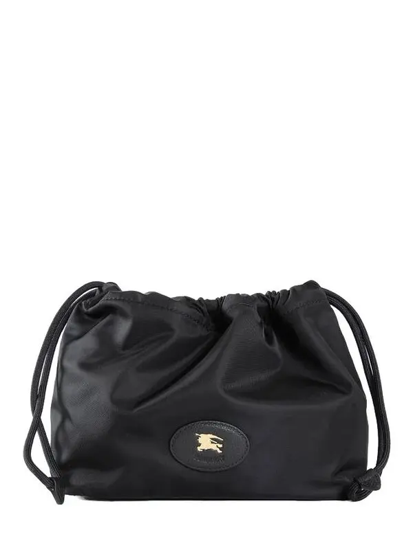 Burberry Drawstring Pouch - Black