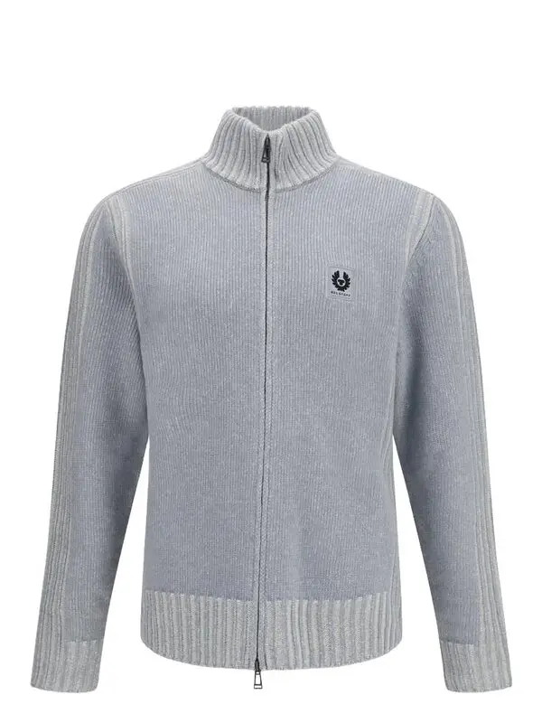 Belstaff Seasonal Watch Full-zip Sweater - Blue
