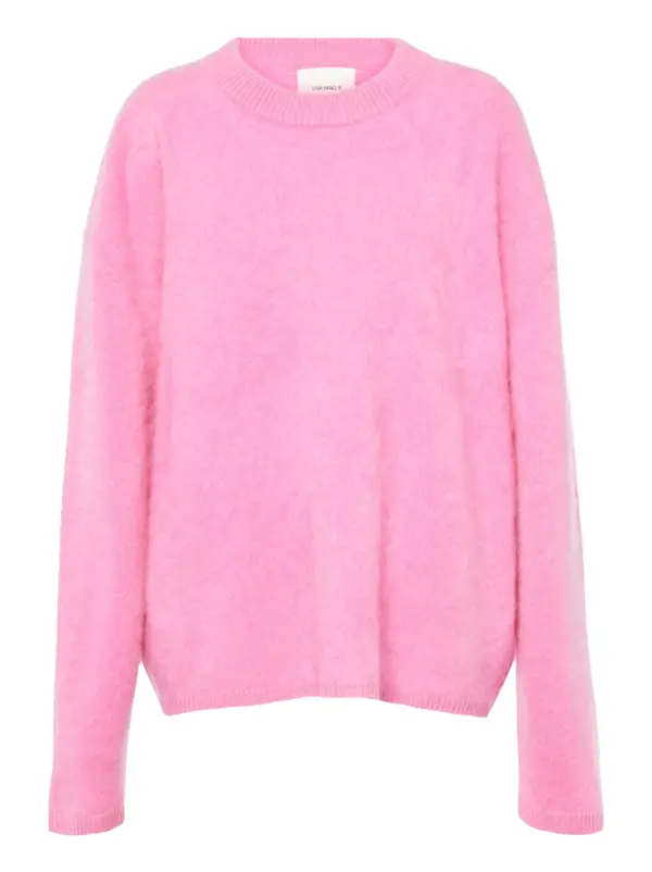 LISA YANG Natalia Oversized Cashmere Sweater - Pink