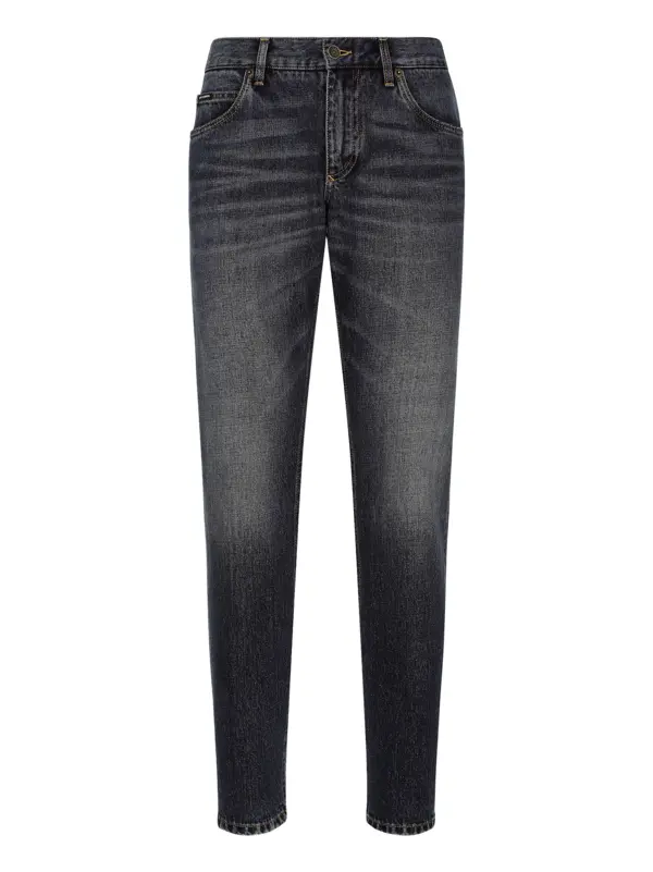 Dolce & Gabbana Regular-fit Denim Jeans - Blue