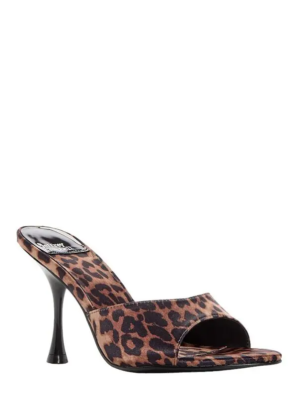 Jeffrey Campbell Agent High Heel Slides - Brown
