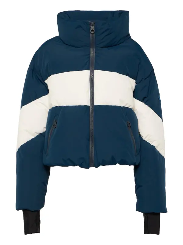 Cordova Aosta Colorblocked Down Ski Jacket - Blue