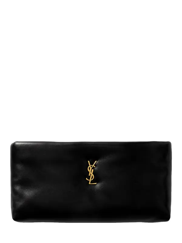 Saint Laurent Calypso Long Pouch - Black