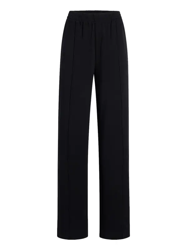 Another Tomorrow Seam-detail Track Pants - Black