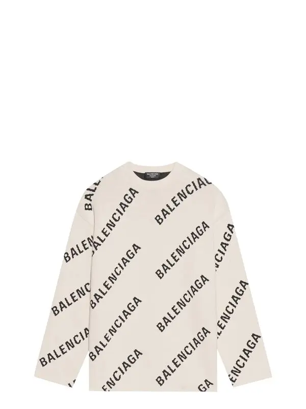 Balenciaga Crewneck - White