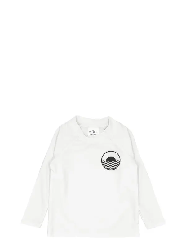 FEATHER 4 ARROW Icon Long Sleeve Rashguard - White