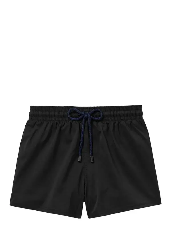 Vilebrequin Slim-fit Short-length Swim Shorts - Black